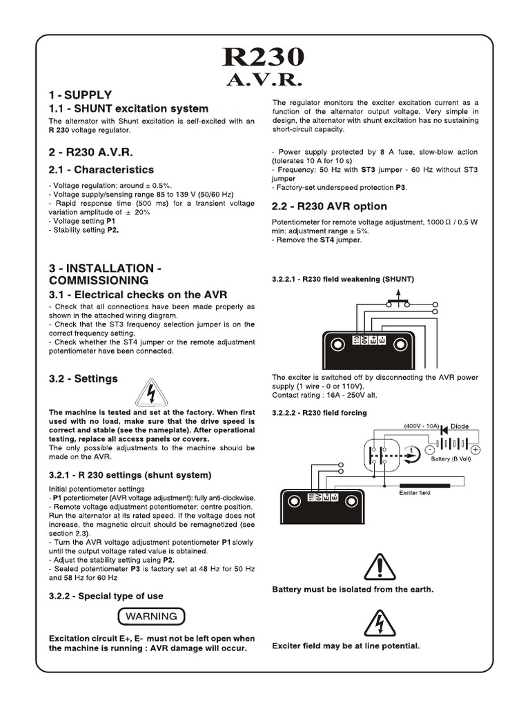 R230 Avr PDF | PDF