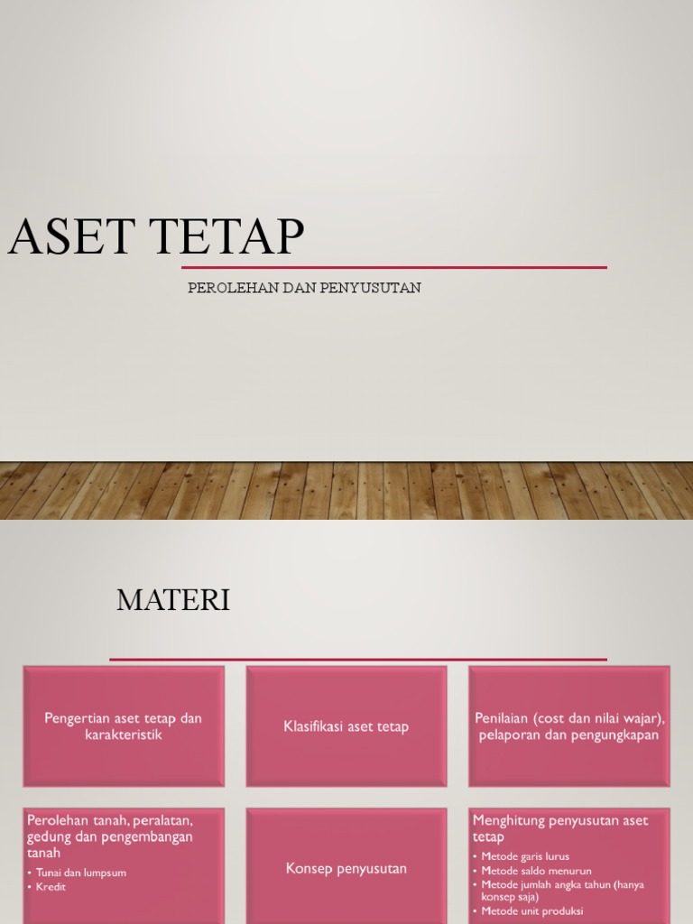 Pertemuan 10 Aset Tetap | PDF