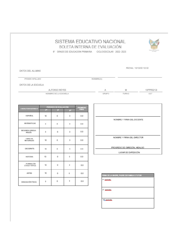 Boleta Ejemplo | PDF
