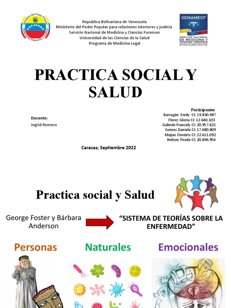 Practica Social y Salud | PDF | Paradigma | Capital social
