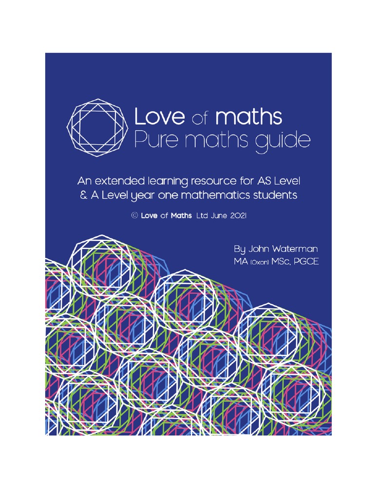 Pure Maths Guide From Love of Maths | PDF | Factorization ...