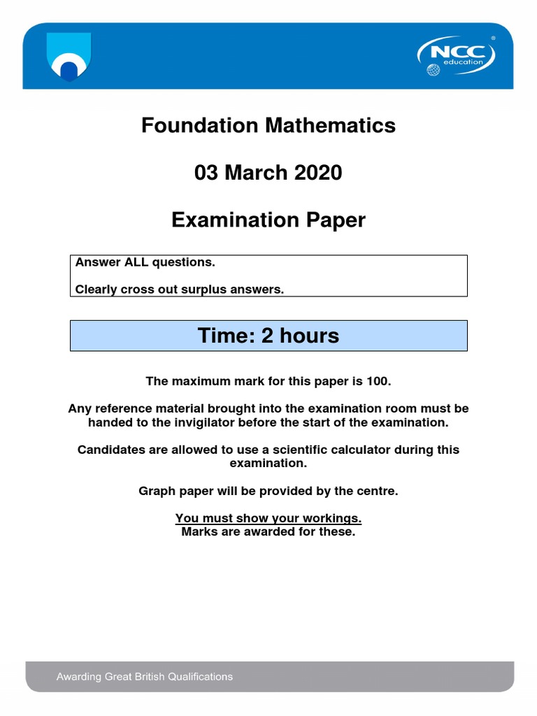 FDM QP Spring 2020 FINAL PDF | PDF | Mathematics | Mathematical Objects