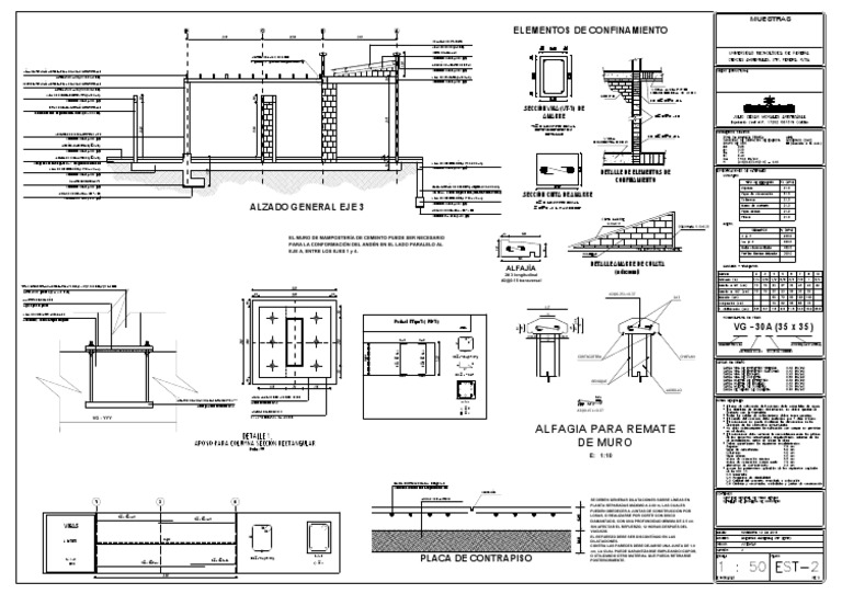 Detalles de Placa de Contrapiso | PDF | Hormigón | Fundación (Ingeniería)