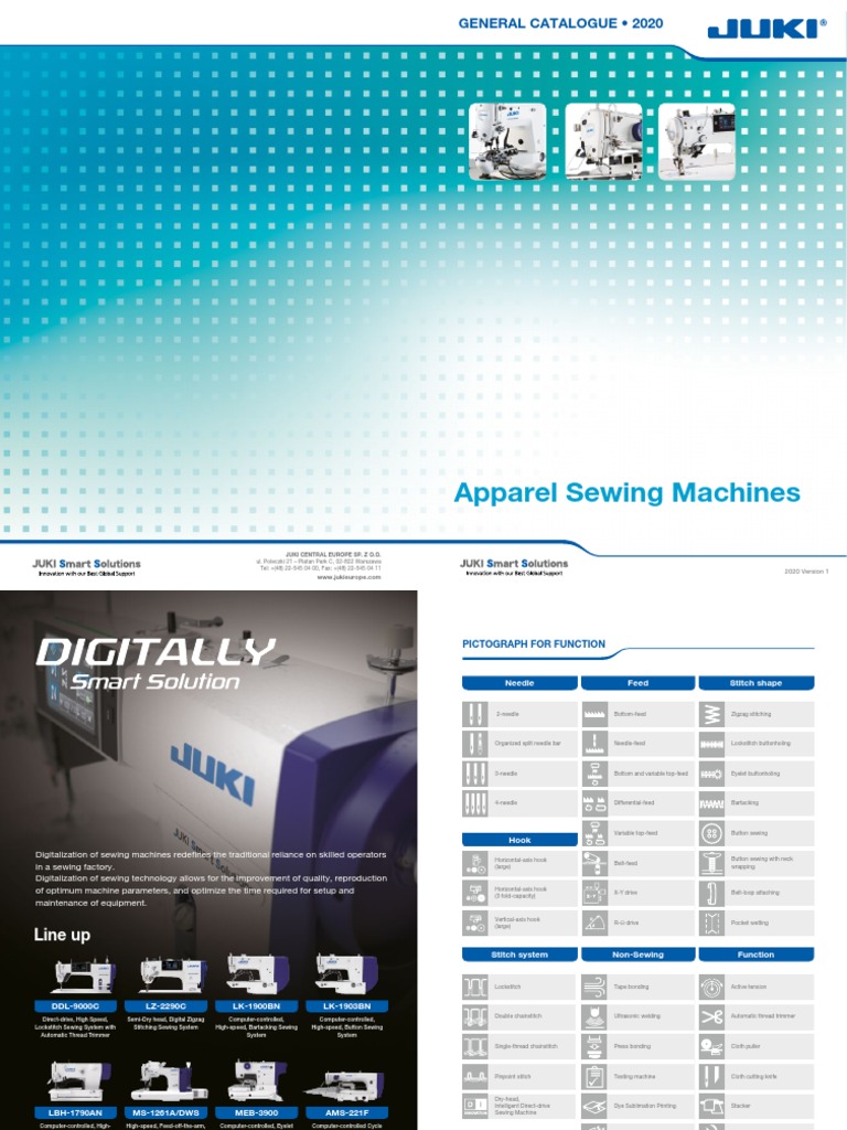 General Apparel Catalogue 2020 PDF | PDF | Sewing Machine | Sewing