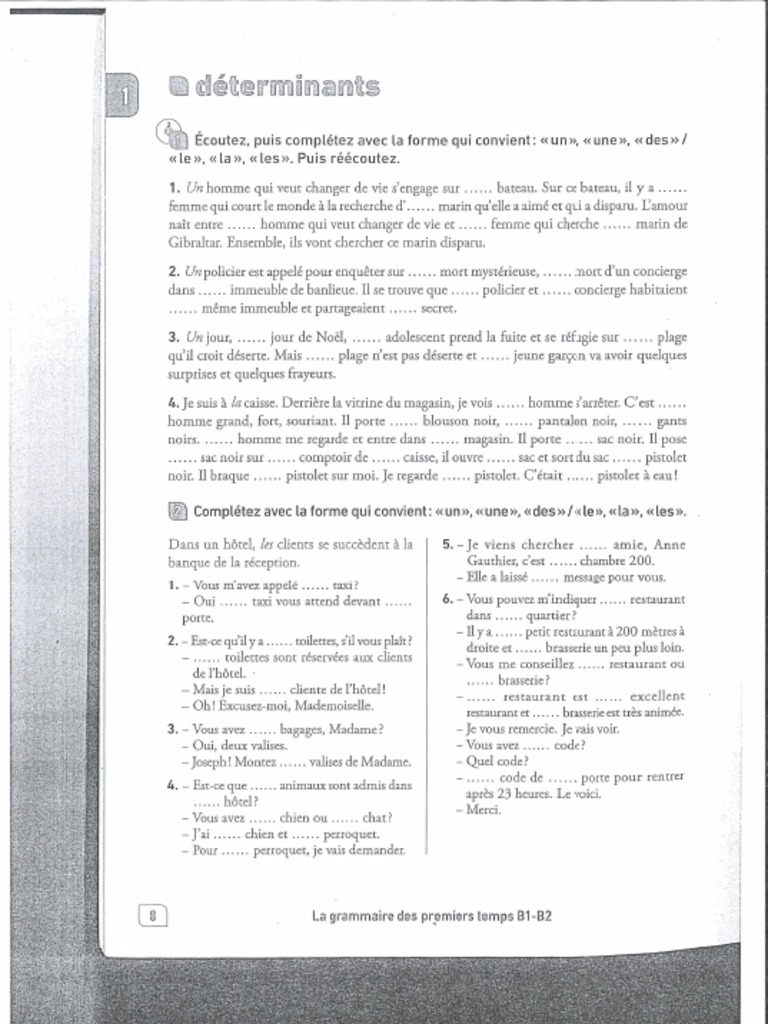 Exercices Déterminants | PDF