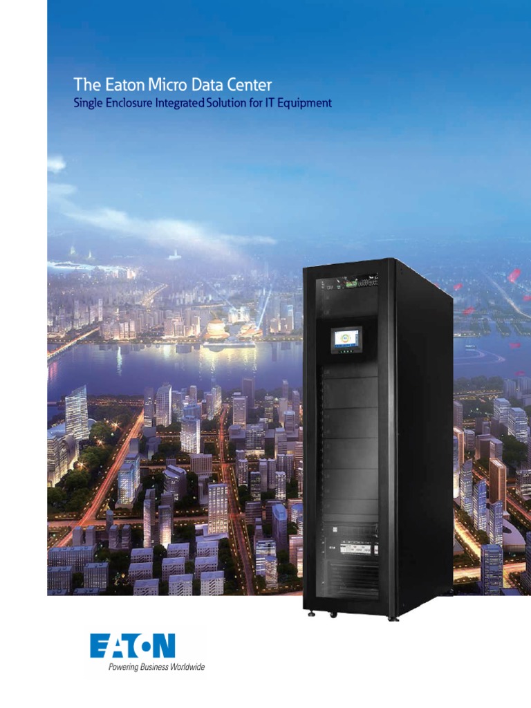 Eaton Micro Data Center Brochure | PDF | Data Center | Electricity