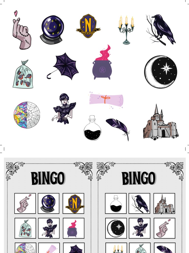 Bingo Wednesday Adams | PDF