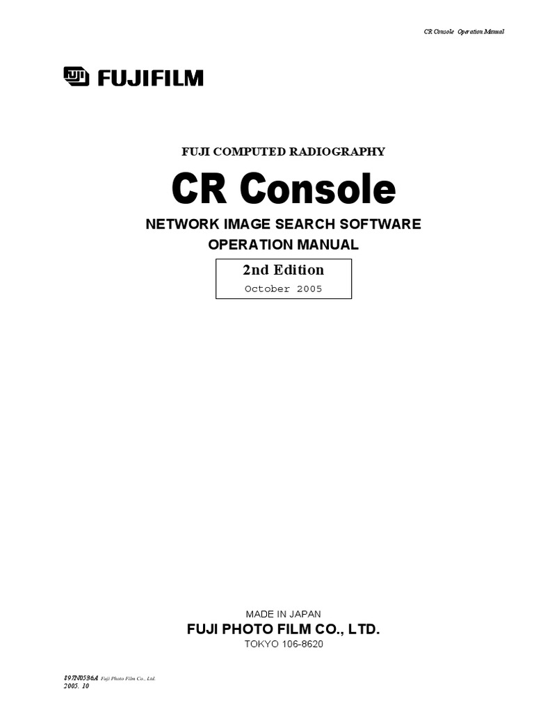 CR Console Network Image Search Manual | PDF | Damages | Breach Of Contract