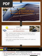 I-V Characteristics of Solar Cells | PDF | Solar Cell | Electron Hole