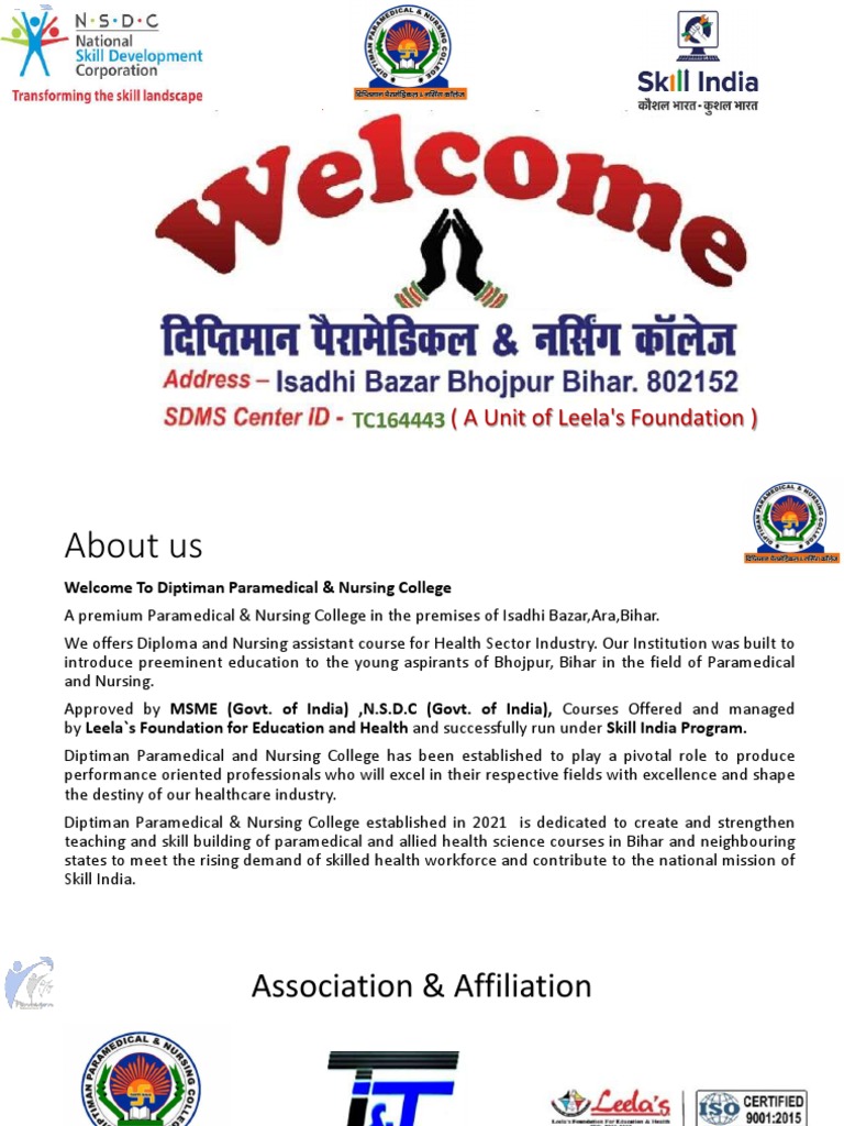 Diptiman Paramedical College and Hospital - 1 | PDF | Hospital | Health ...