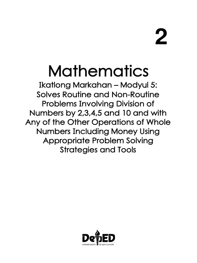 Math 2 Module PDF | PDF