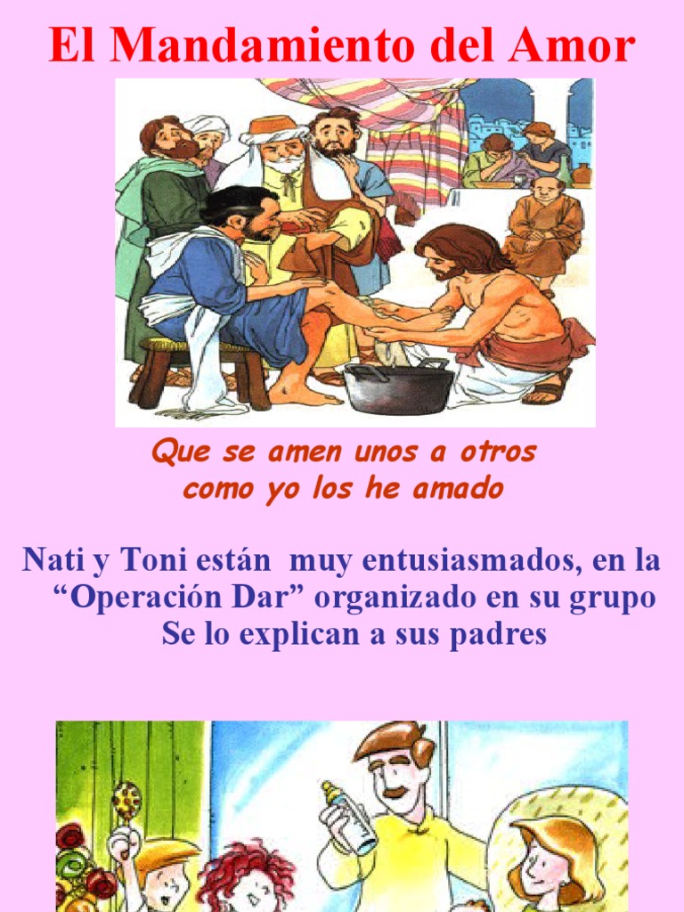 Mandamiento Del Amor | PDF | Amor | Jesús