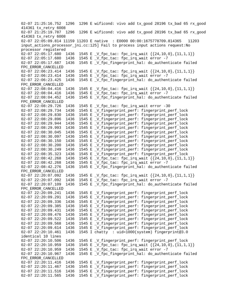 Log | PDF | Computing | Computer Engineering