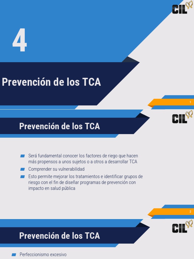 Módulo 4. Prevención de Los TCA | PDF | Comportamiento | Sicología