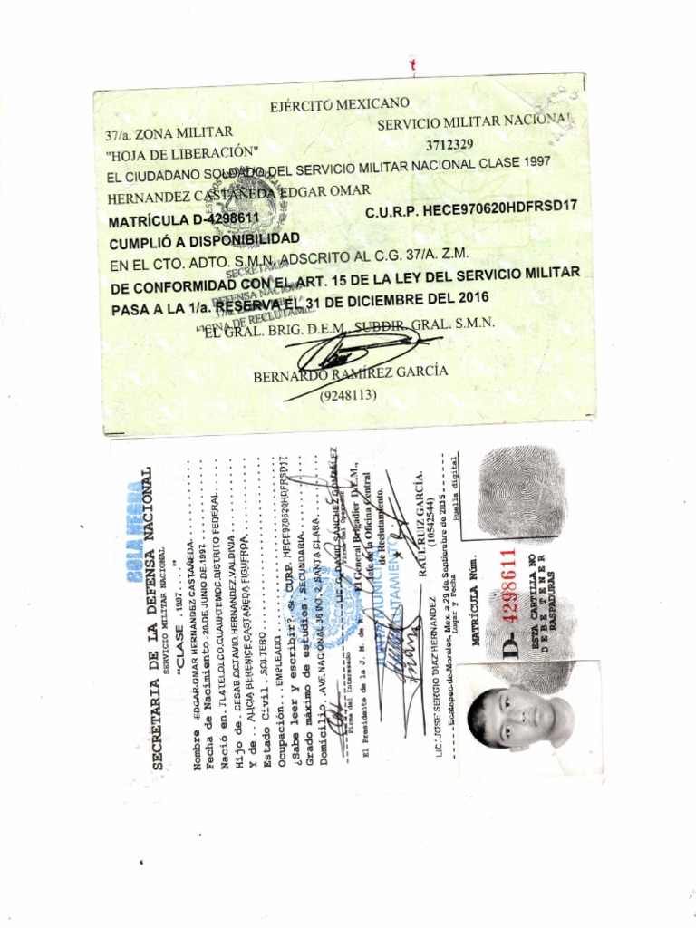 Cartilla Militar | PDF