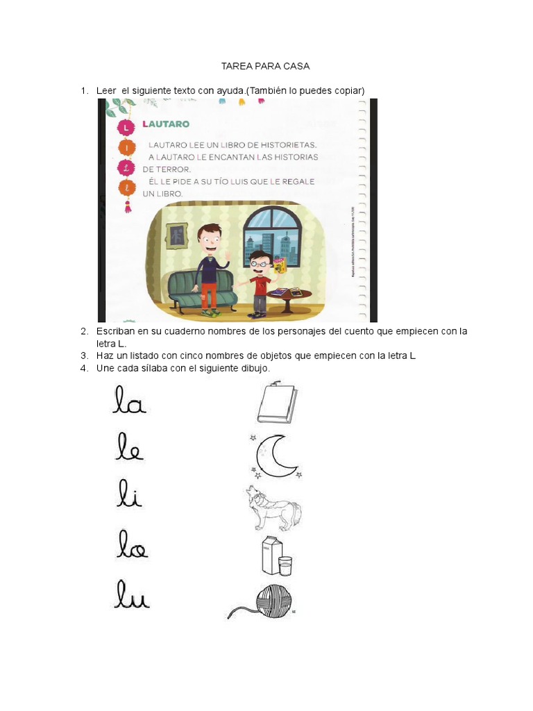 Tarea para Casa | PDF