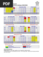 Leicester School Holidays 2025/26 | PDF | Academic Term | Observances