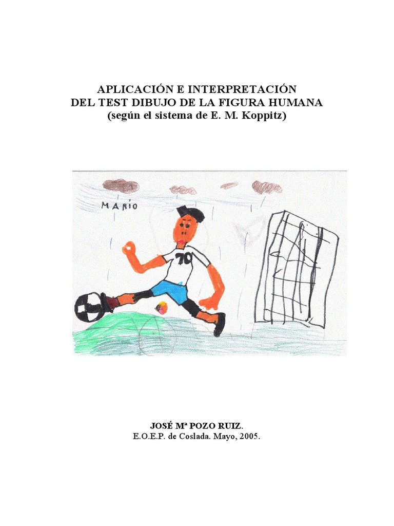 Test de Dibujo de la Figura Humana: Guía | PDF | Sicología | Ansiedad