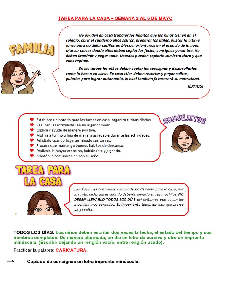 Tarea para La Casa 2 Al 6-05 | PDF