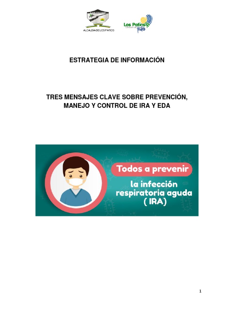 Estrategia de Informacion Ira Eda | PDF | Diarrea | Resfriado comun