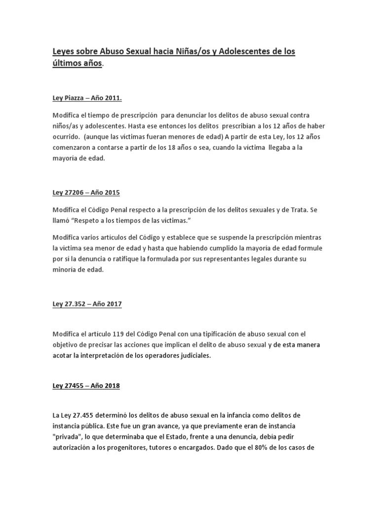 Leyes Nuevas y Modificaciones | PDF