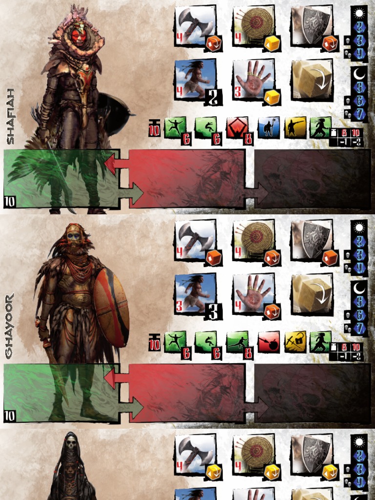 CONAN-Heroboards Kushite Witch Hunters | PDF