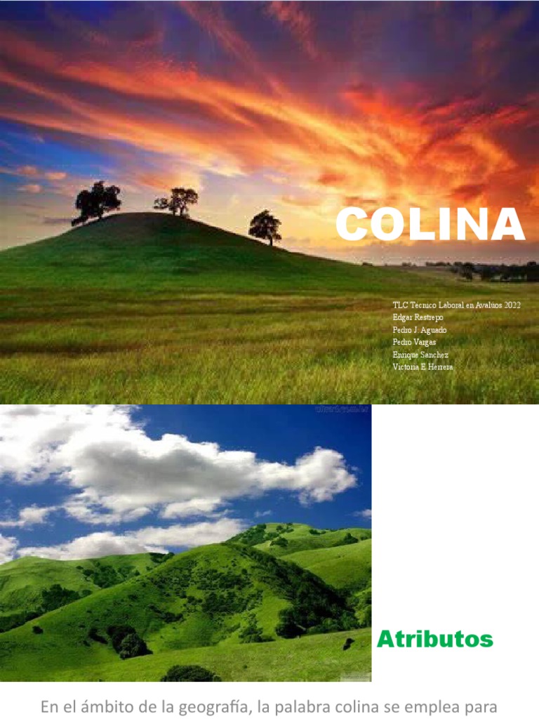 Colina 2022 | PDF | Ciencias de la Tierra | Geomorfología