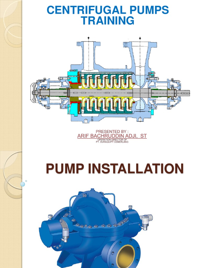 Centrifugal Pump Training Guide | PDF | Pressure | Pump