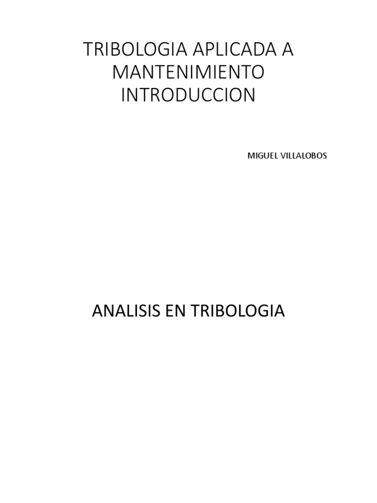 Tribologia - Tema 3 | PDF | Ciencias fisicas | Ciencia de los Materiales