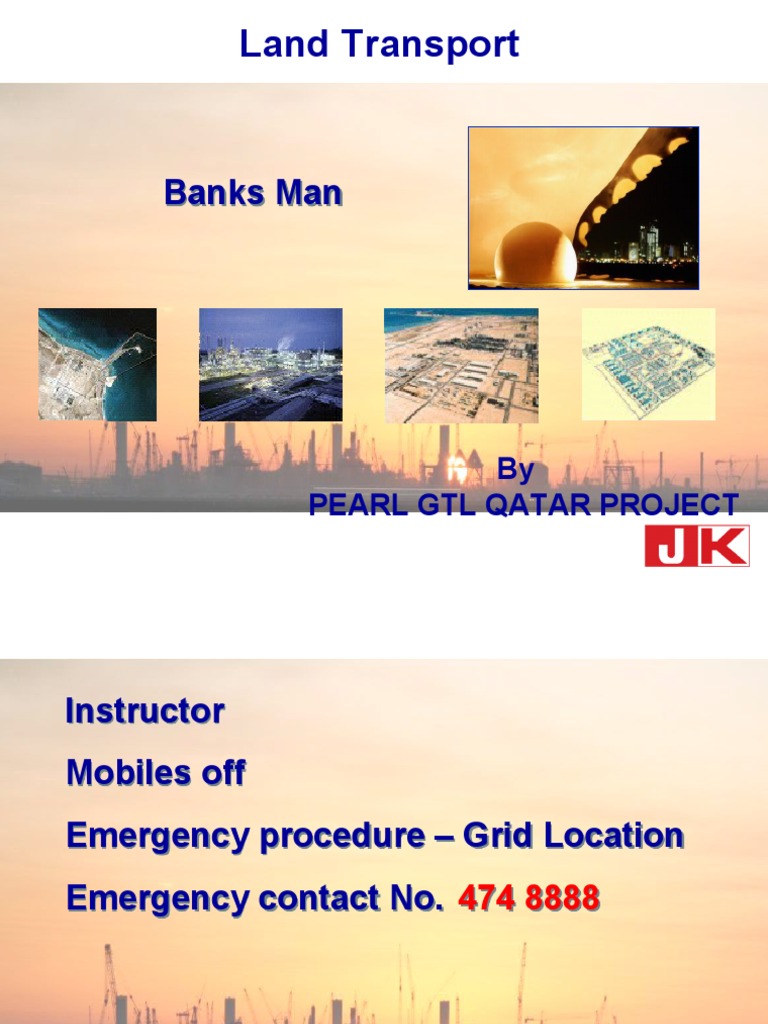 Banksman Training | PDF | Road Transport | Land Transport