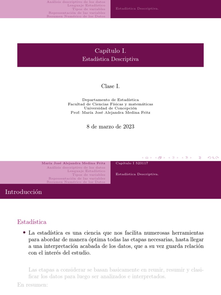 Clase I 523117 | PDF | Variable (informática)