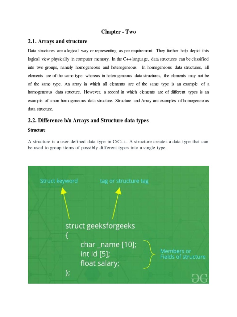 An In-Depth Look at Arrays and Structures in C++ | PDF | Pointer ... An In-Depth Look at Arrays and Structures in C++ | PDF | Pointer ...