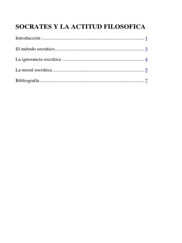 Socrates y La Actitud Filosofica | PDF | Sócrates | Platón