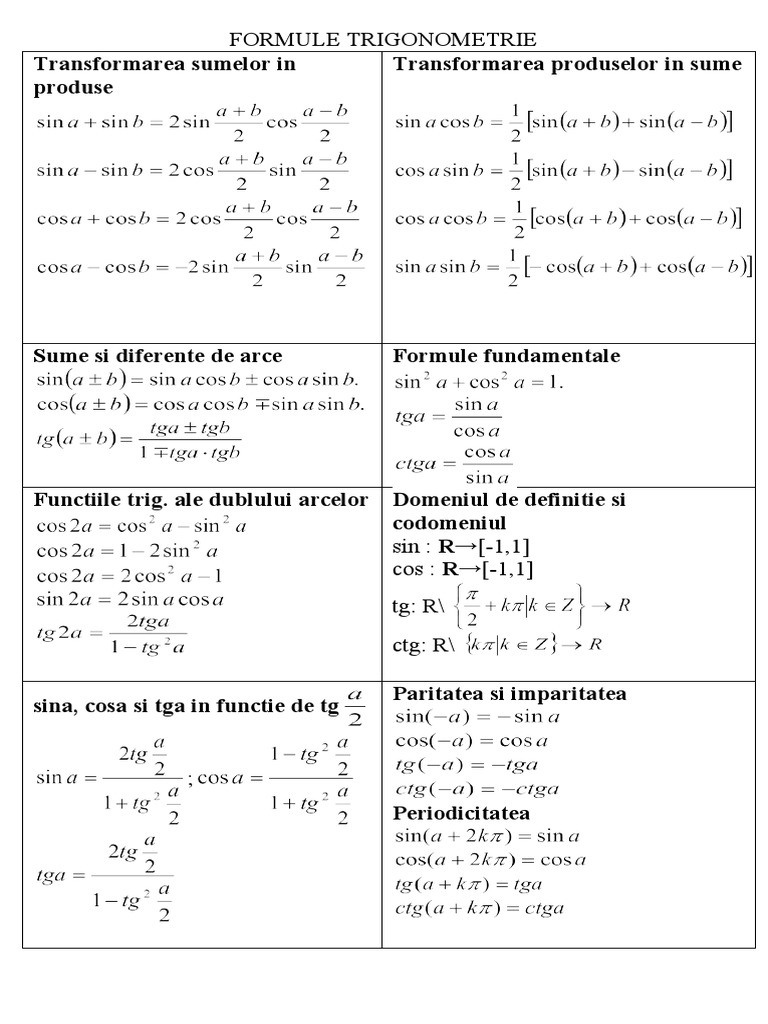 Trigonometrie 1 | PDF