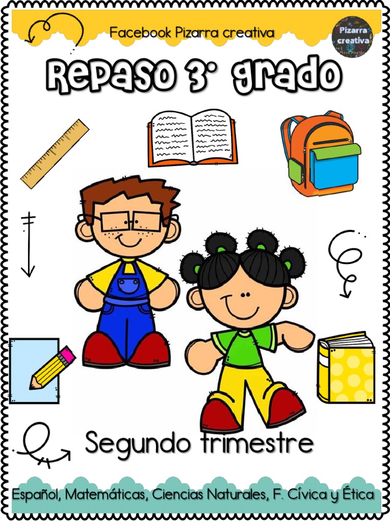 Repaso 3° Segundo Trim. | PDF | Narración | Volumen