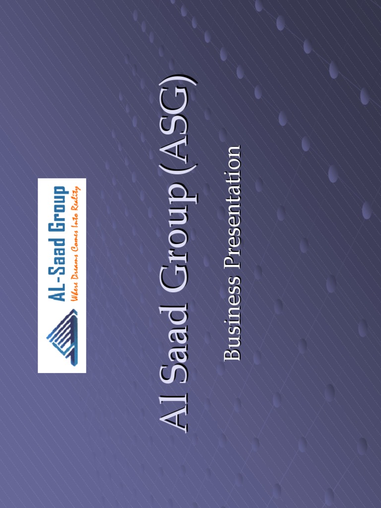Al Saad Group Housing Project Presentation PDF | PDF | Saudi Arabia ...