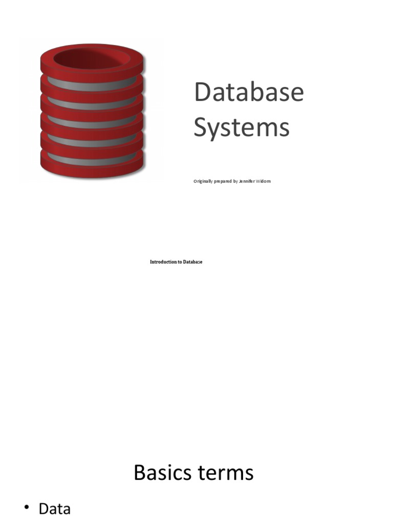 Lecture-1 - Introduction | PDF | Databases | Data