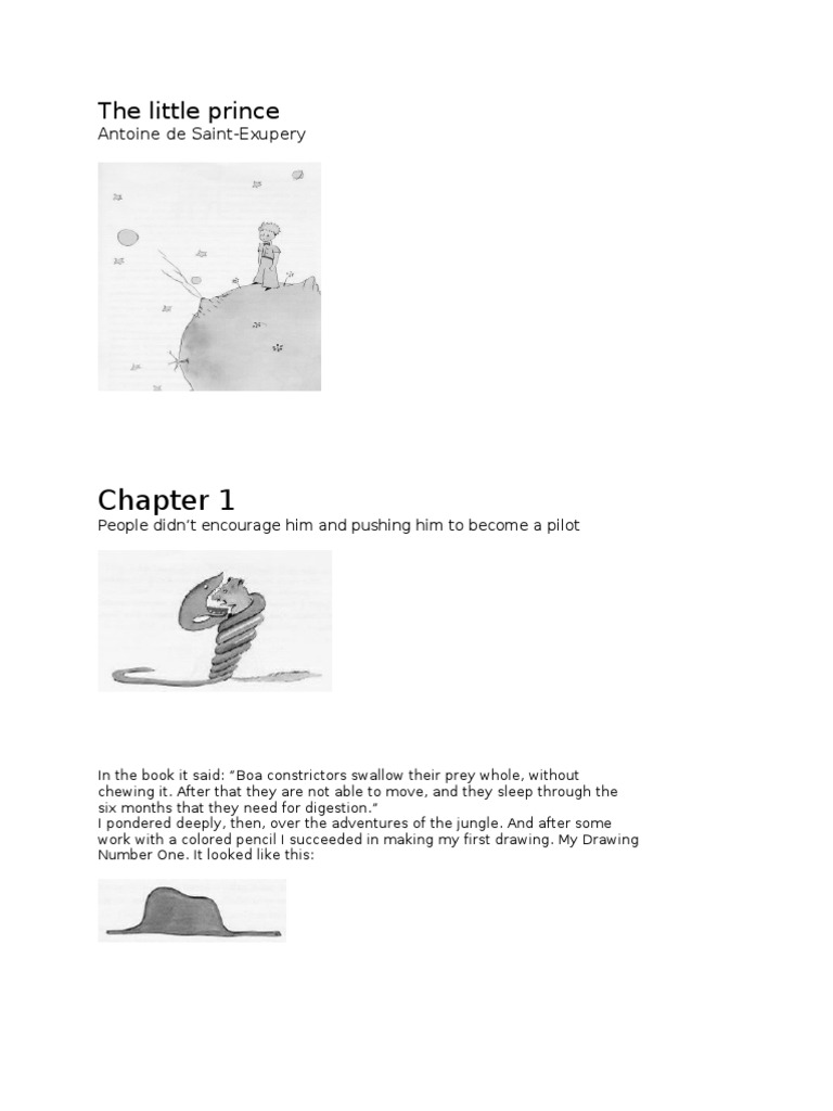 The Little Prince | PDF | The Little Prince | Nature