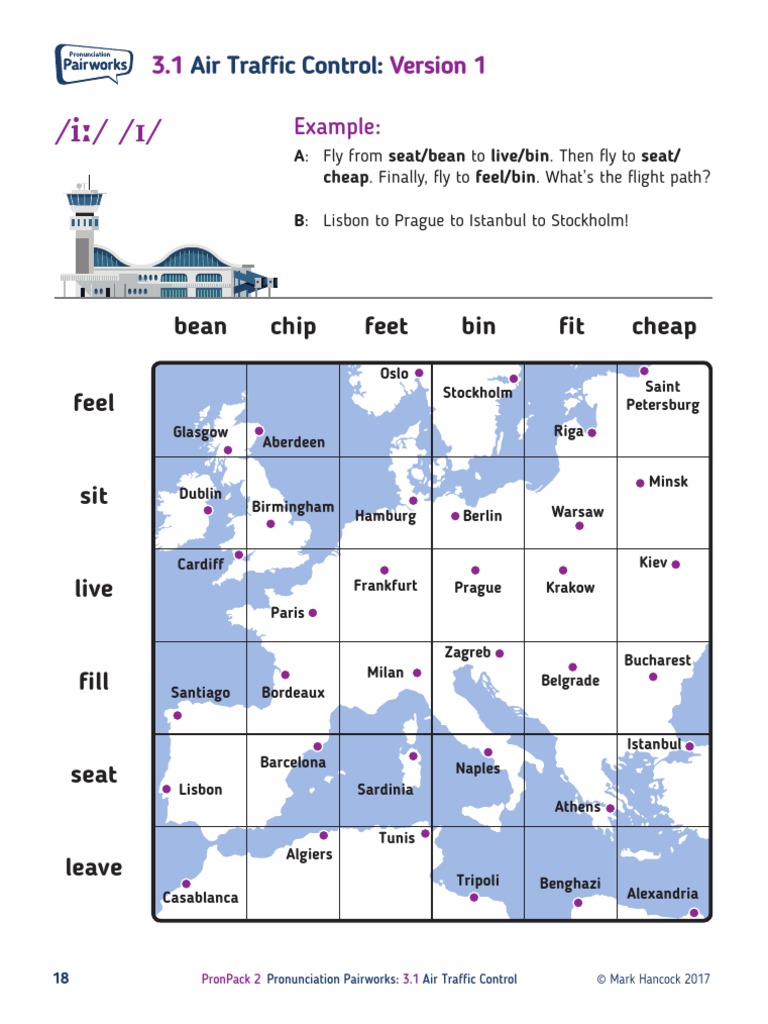 PronPack3 Worksheet 3-1 | PDF | Air Traffic Control | Aviation Safety PronPack3 Worksheet 3-1 | PDF | Air Traffic Control | Aviation Safety