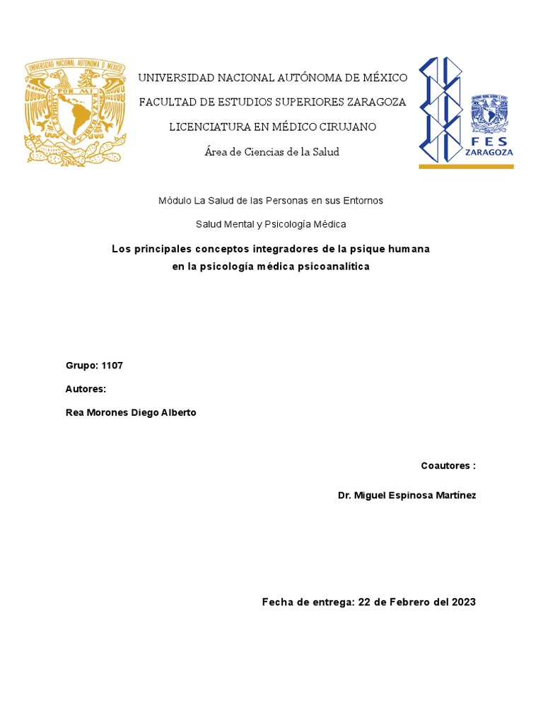 Salud Mental y Psicología Médica - Los Principales Conceptos ...