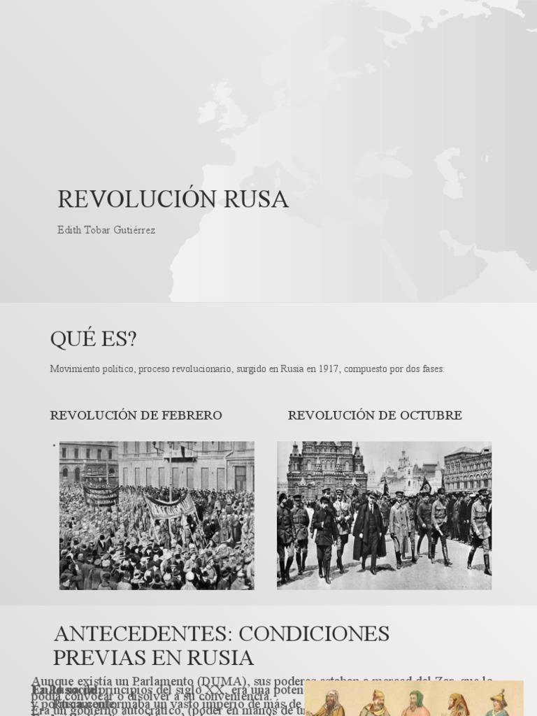 Revolución Rusa | PDF | Imperio ruso | Vladimir Lenin