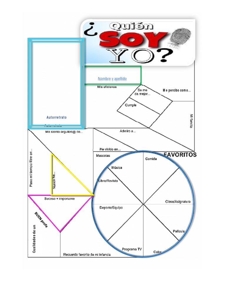 Plantilla Quién Soy Yo | PDF