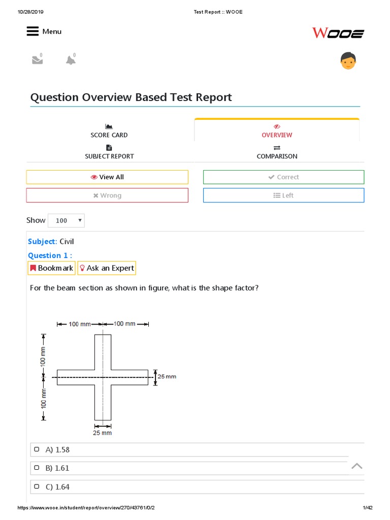 13.ESE - Design of Steal Structures-1 - CE | PDF | Buckling | Beam ...