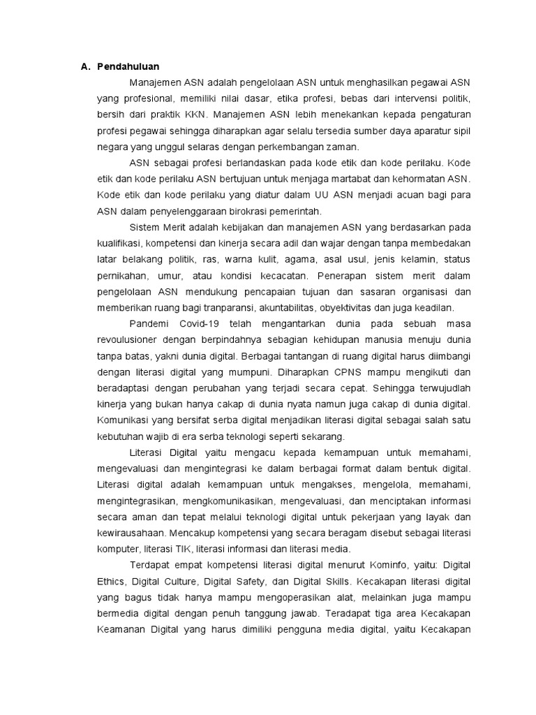 Infografis Manajemen Kedisiplinan ASN | PDF