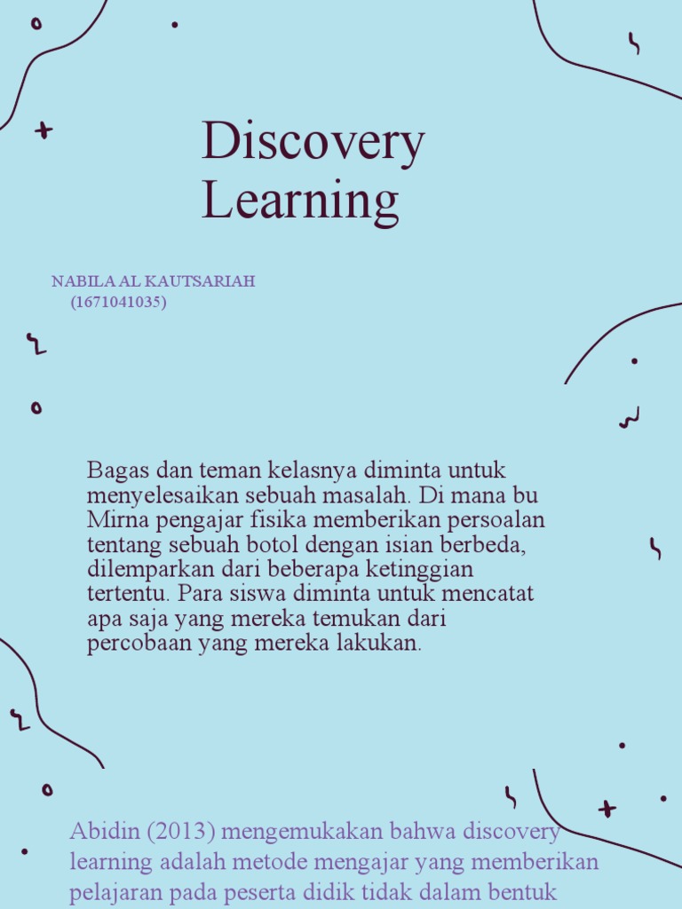 Discovery Learning | PDF
