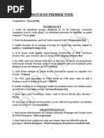 100 Questions Réponses Culture Générale | PDF | Continent | Mer