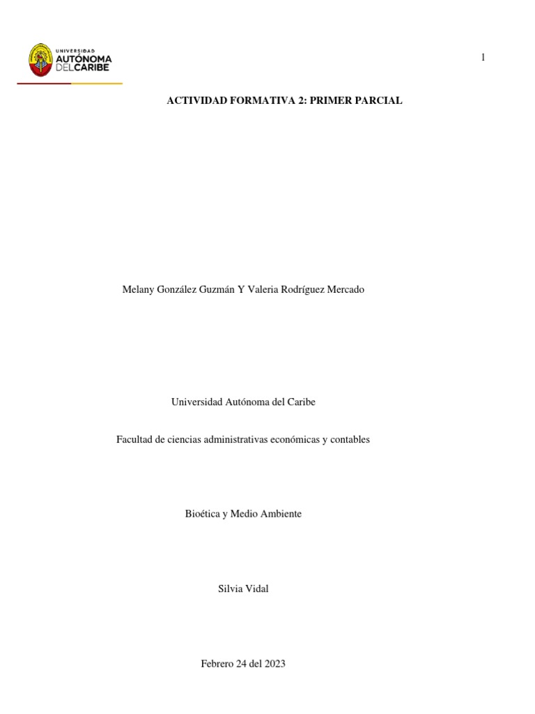 FORMATIVA 2. Melany Gonzalez Y Valeria Rodriguez | PDF