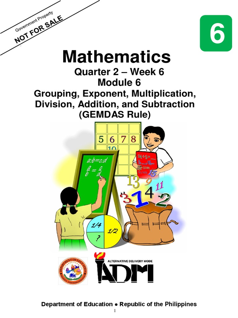 Math6 Q2 Mod6 v4 | PDF | Multiplication | Elementary Mathematics
