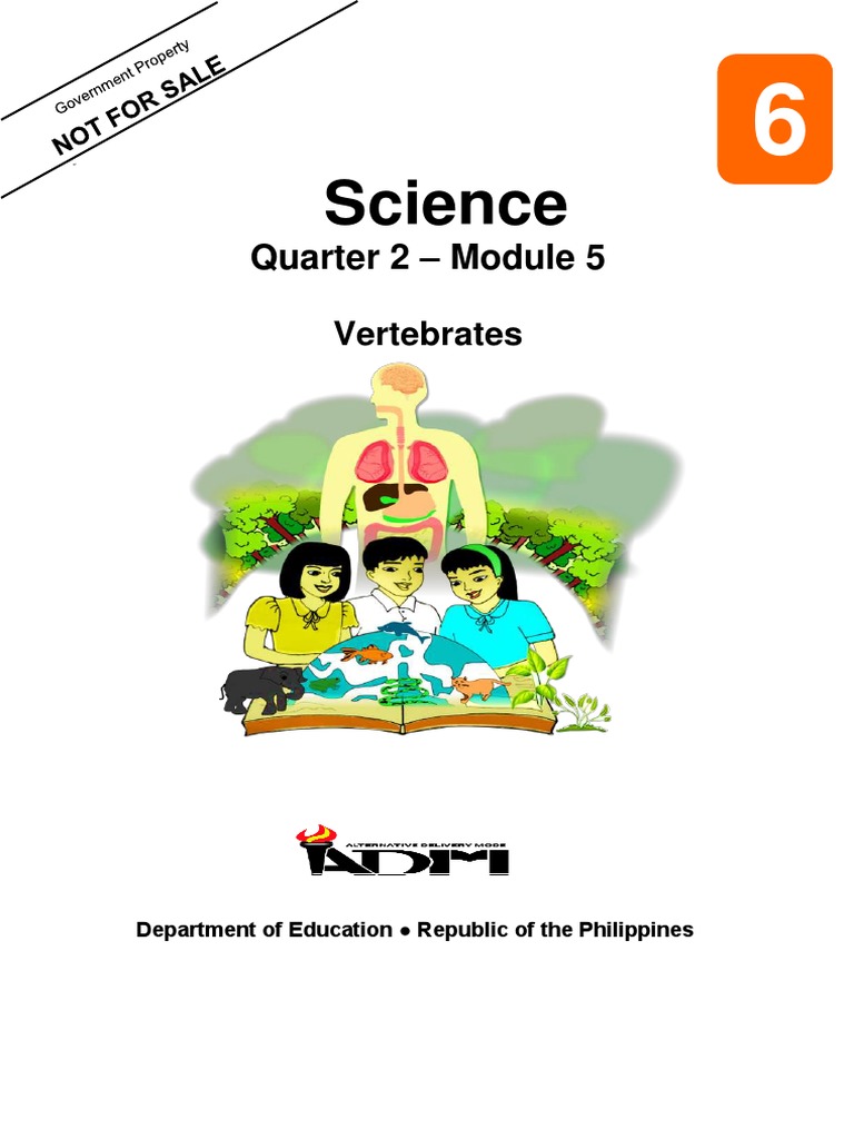 Science6 Q2 Mod5 v4 | PDF | Amphibian | Vertebrates