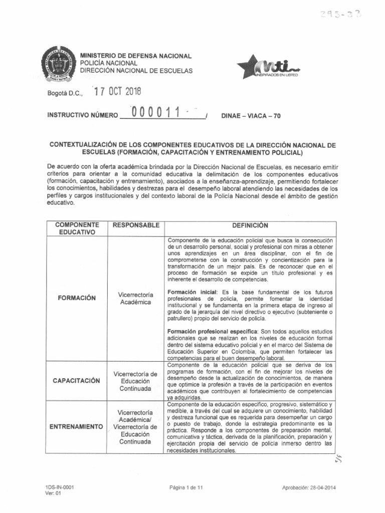 Instructivo 011 - 10172018 - 125748 | PDF